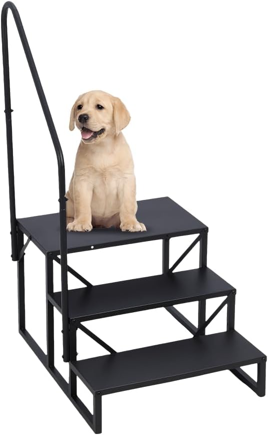 Amazon.com: Towallmark RV 3 Steps with Handrail, Hot Tub Steps Metal ...