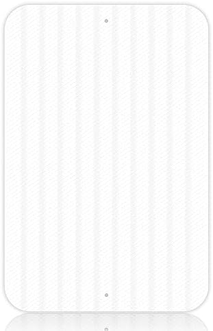 Amazon.com: Reflective Blank Metal Sign for Outdoor Indoor,18 x 12 ...