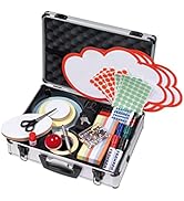 FRANKEN Moderationskoffer MINI, Moderatorenkoffer mit Inhalt, über 1. ...