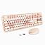 Amazon.com: Nowlike Wireless Keyboard and Mouse Combo, Retro Typewriter ...