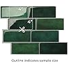 SMART TILES Sample Kit Metro Green Blue Fiona - Amazon.com