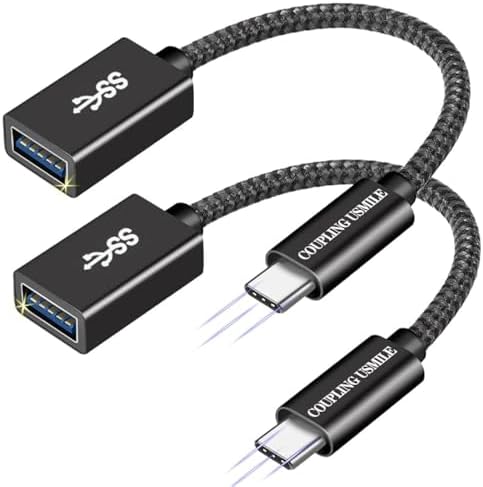 Amazon.com: COUPLING USMILE USB C to USB Adapter [4 Pack],USBC to A ...