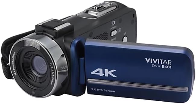 Amazon.com : Vivitar 4K Video Camera, Wi-Fi Ultra HD Camcorder with 18x ...