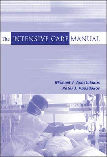 The Intensive Care Manual: 9780070066960: Medicine & Health Science ...