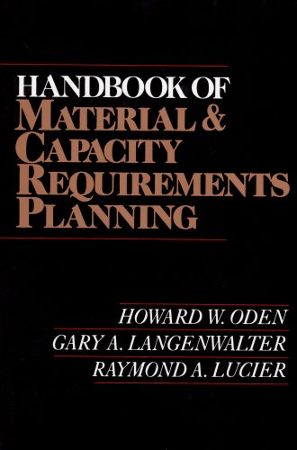 Amazon.com: Handbook of Material and Capacity Requirements Planning ...