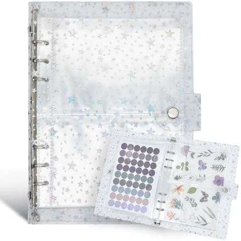 Amazon.com: NOCAFI Sticker Organizer Binder Sticker Storage Display ...