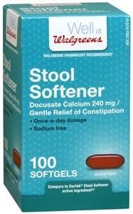 Amazon.com: Walgreens Stool Softener Softgels, 100 ea : Health & Household