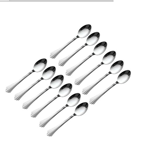 Buy Cielo Stainless Steel Onida Tea Spoon,Pack of 12 pc. Online at Low ...