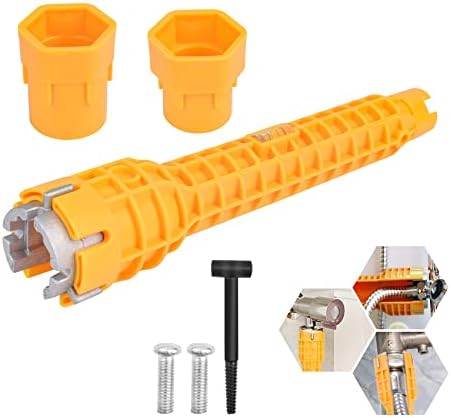 LAGAHS Basin Wrench, Multifunctional Tap Universal Pipe Wrench ...