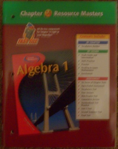 Algebra 1 Chapter 14 Resource Masters: McGraw-Hill Education ...