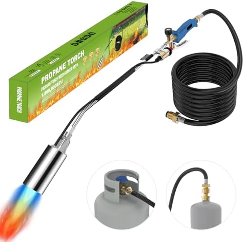 Amazon.com: WELLUCK Propane Torch Weed Burner, Weed Torch 1,800,000 BTU ...