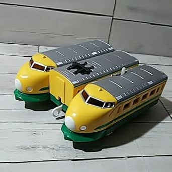 Amazon.co.jp: Plarail Type 925 Doctor Yellow Tohoku Shinkansen Green ...