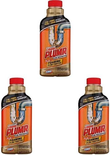Brandclub - Liquid Plumber Clog Destroyer with Foaming Clog Fighter ...