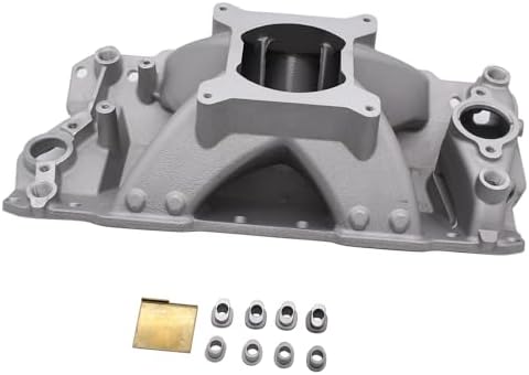 Amazon.com: Single Plane Aluminum High Rise Intake Manifold Compatible ...