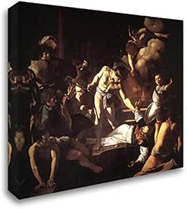 Amazon.com: The Martyrdom of St. Matthew 20x20 Gallery Wrapped Stretched Canvas Art by ...