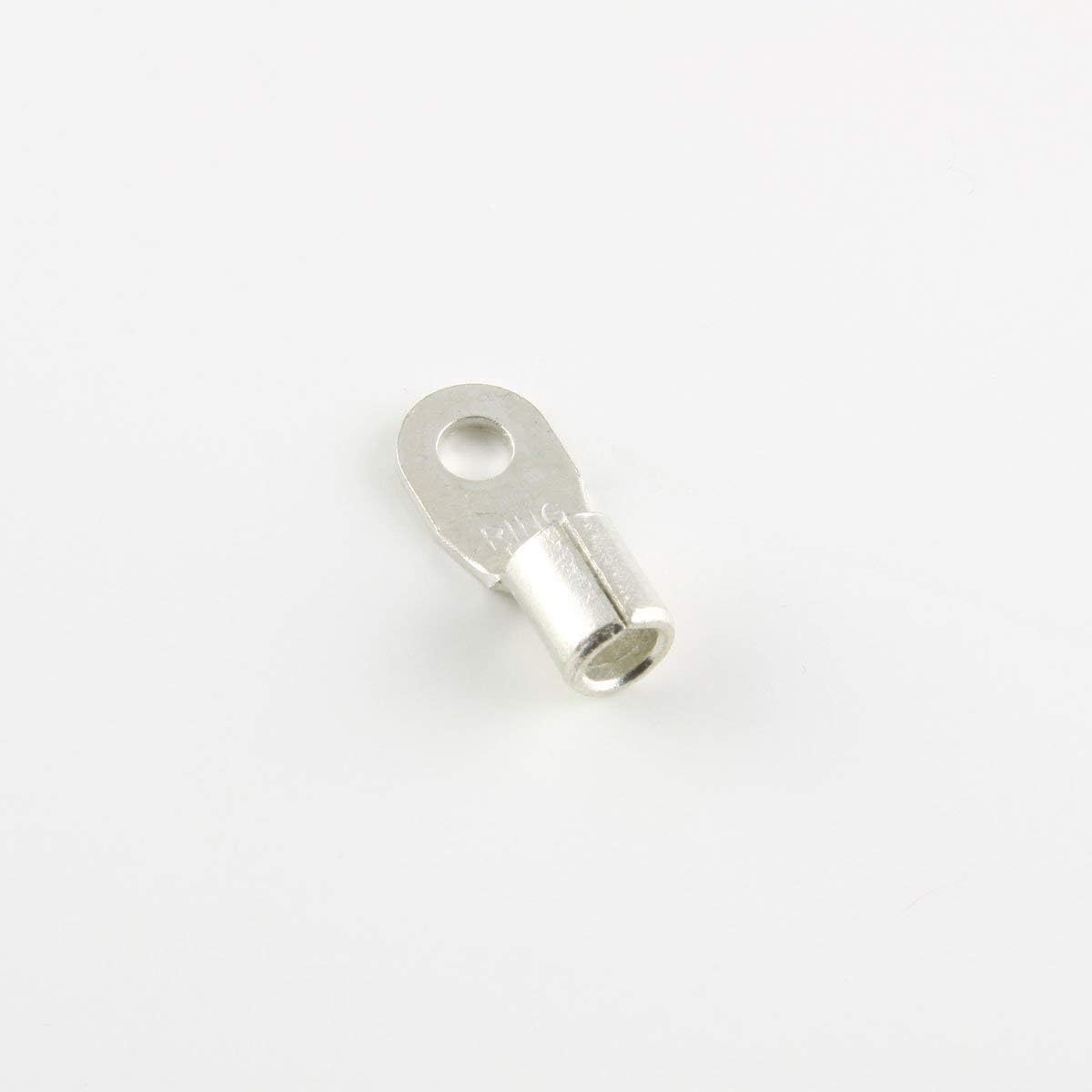 Amazon.com: 6 Ga. Ring Terminals, 1/4" Stud - (Pack of 10) : Industrial ...