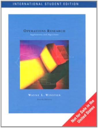 Operations Research: Applications and Algorithms: Amazon.co.uk: Winston ...