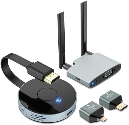 Amazon.com: IOGEAR Wireless HDMI 4K Transmitter Receiver Video HD TV ...