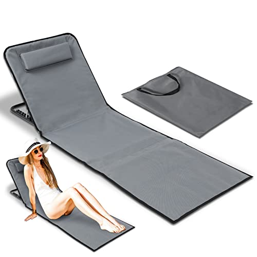 Elegantes Strandmatte Mit Rã¼ckenlehne Decathlon Ebenbild