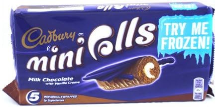 Cadbury Mini Chocolate Rolls 6 Pack 150g : Amazon.co.uk: Grocery