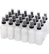 Amazon.com: NOOEEISS Frosted Black Glass Small Spray Bottle 2 oz 48 ...