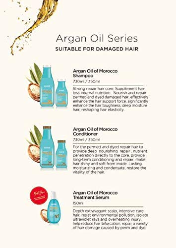 730ML BEAVER Argan Oil Of Marruecos Champú Fuerte reparación núcleo del ...