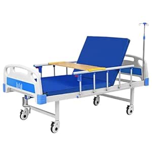 RH Fowler Abs Manual Hospital Bed for Patients Two Function Bed for ...
