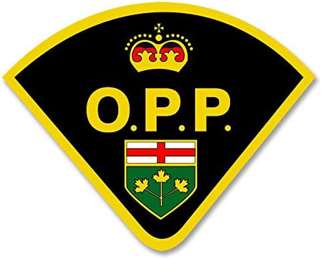 Amazon.com: O.P.P. Ontario Provincial Police Logo Sticker (Canada ...