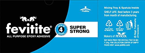 Pidilite FEVITITE SUPER STRONG[450GM]| Two Component (Resin and ...