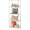 Amazon.com: SINGAYE 5 Small Wire Shelves Kitchen Pantry Close Home ...