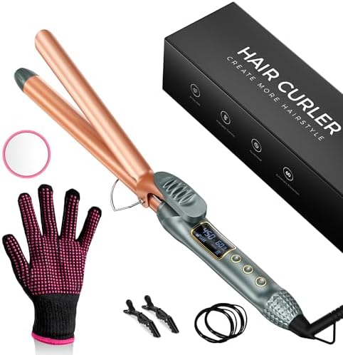 Amazon.com: ion Titanium Pro Curling Iron, 3/4 Inch, Heats up to 450°F ...
