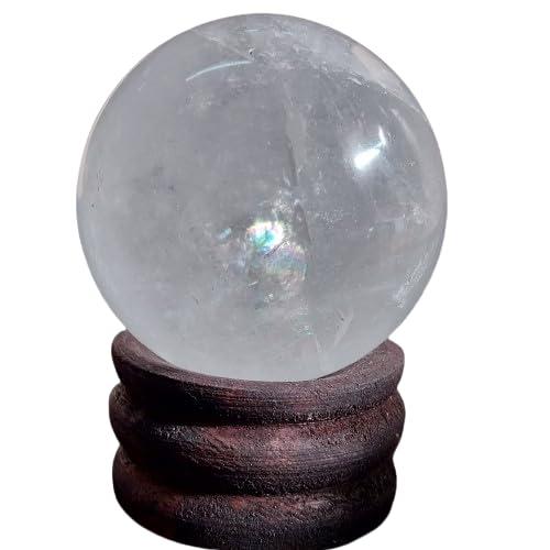 Blessing Crystal Natural Large Satyaloka Rainbow Quartz Sphere Ball/Orb ...