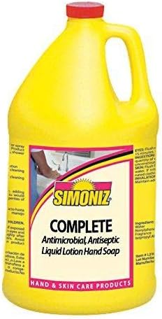 Amazon.com : Simoniz Complete Hand Soap, 1 gal : Beauty & Personal Care