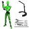 Assembled T13 Action Figure with Stand, 3D Printed Dummy 13 Action ...