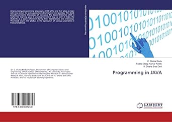 Buy Programming in JAVA Book Online at Low Prices in India ...