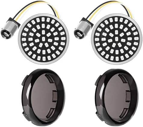 Amazon.com: Benlari 1157 2" Bullet Rear Turn Signal Lights 1156 bullet ...