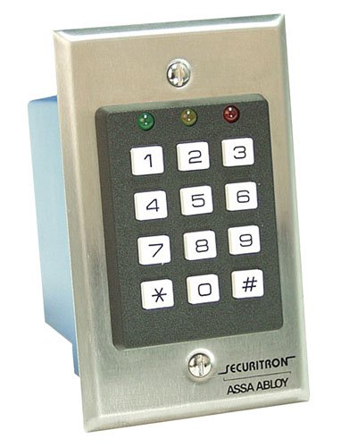 Securitron Single Gang Digital Keypad System, 59 User Code Capability ...