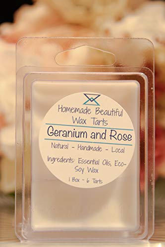 Amazon.com: Geranium and Rose Wax Melts : Home & Kitchen