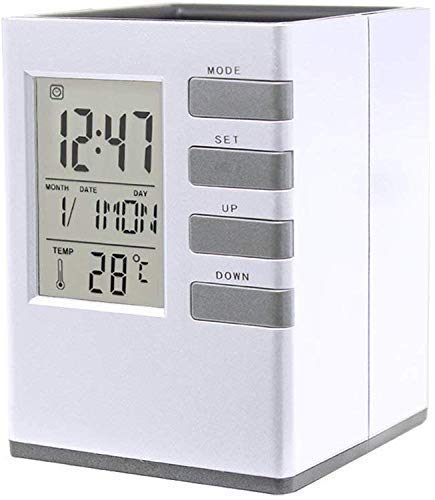 Buy APURK Multi-Function Analogue LCD Clock and Digital with Desk Pen ...