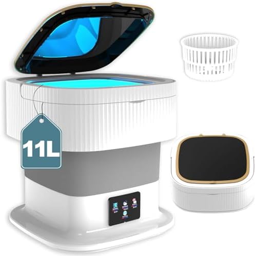 Amazon.com: Portable Washing Machine, Mini Foldable Washing Machine ...