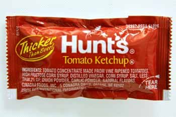 Hunts Ketchup Packets