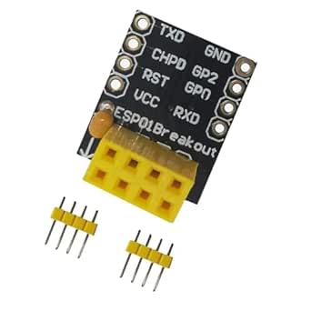 ESP8266 ESP-01 ESP-01S Breakout Board Breadboard Adapter PCB for Serial Wifi Transceiver Network ...