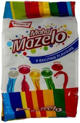 Parle Mazelo Candy - 5 Exciting Flavours, 217.8g : Amazon.in: Grocery ...
