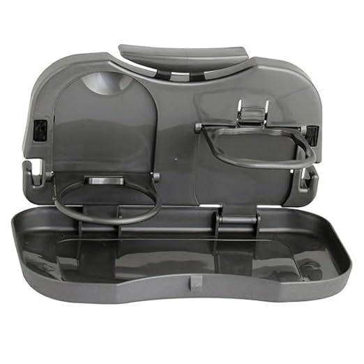 DISHIN Car Back Seat Organizer Dining Table Tray Holder | Folding Car ...