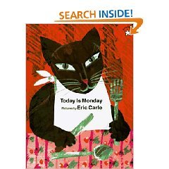 Today Is Monday *OVERSIZED BOOK*: Eric Carle: 9780590728522: Amazon.com ...