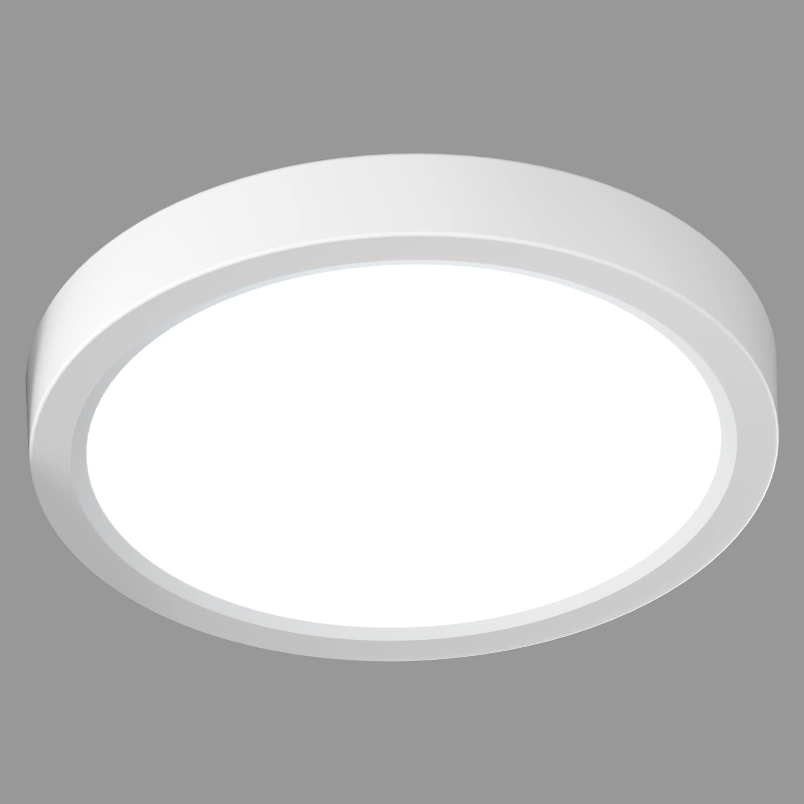 LVL LED Ceiling Light 12W 1100lm Natural White 4000K Round D180mm ...
