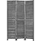 Amazon.com: Room Divider Partition 4 Panel Privacy Screen Folding ...