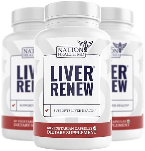 Amazon.com: NATION HEALTH MD Liver Renew - Liver Cleanse Detox & Repair ...