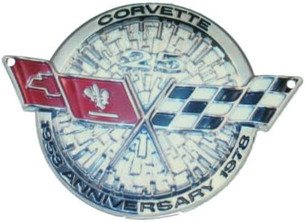 Amazon.com: 1978 Corvette 25th Anniversary Emblem Magnet : Home & Kitchen
