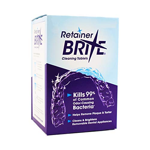 Amazon.com : Retainer Brite Tablets for Cleaner Retainers and Dental ...